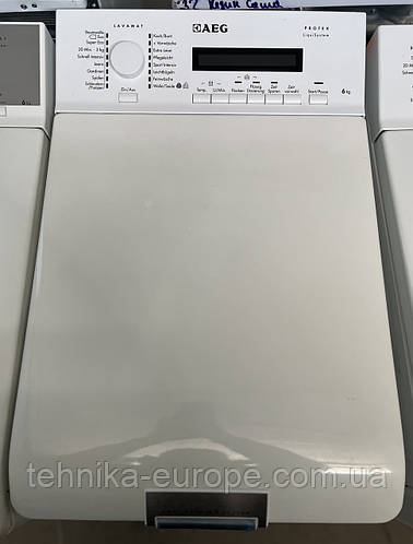 Стиральная машина б/у с вертикальной загрузкой AEG на 6кг 161022/8 А ...
