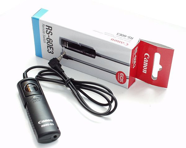 Пульт ДУ (тросик) RS-60E3 фотоаппаратов CANON 1100D, 1200D, 1300D, 750D ...