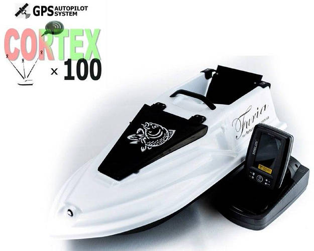 Кораблик для рыбалки Фурия Фюжн с GPS (Cortex_3+1) и Эхолотом Toslon TF520, цена 51250 грн ...