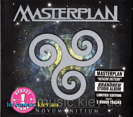 Музичний сд диск MASTERPLAN Novum Initium (2013) (audio cd), цена: 800 ₴, купить на Prom.ua
