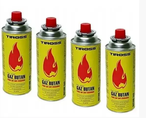 Баллон газовый Tiross TS-700 БУТАН 227Г 4шт балона, цена 581 грн — Prom ...