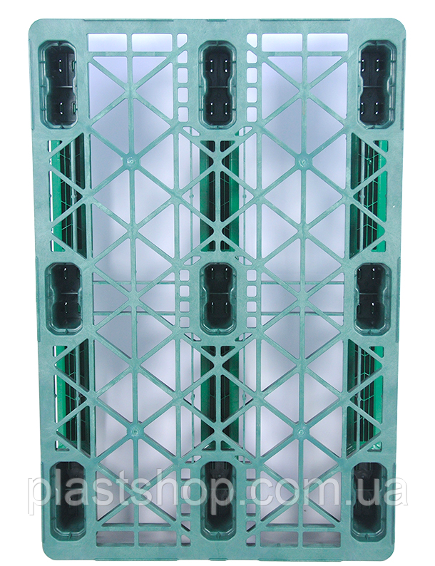 Пластиковые поддоны 1200 х 800 на полозьях первичные, цена 998.40 грн ...