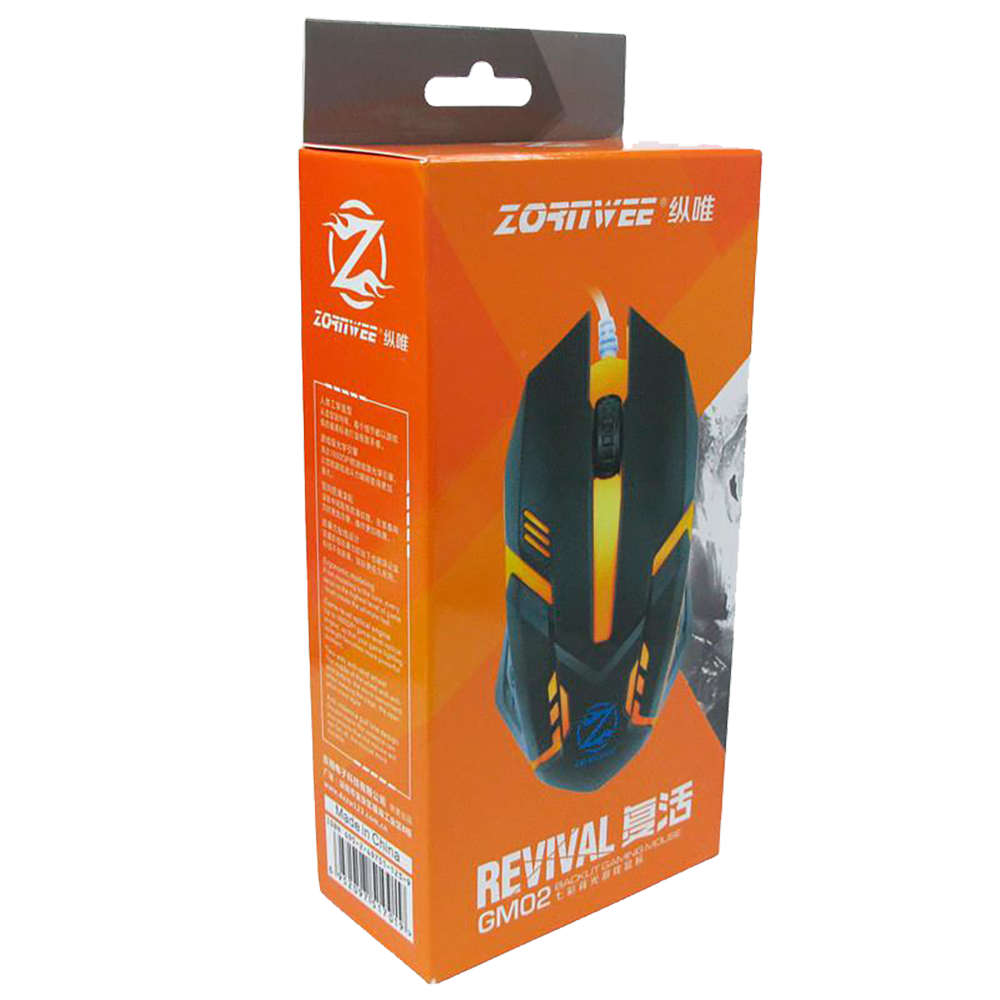 Комп'ютерна мишка USB Zornwee GM02 Black / Миша USB Zornwee GM02 Чорна, ціна 149 грн — Prom.ua ...