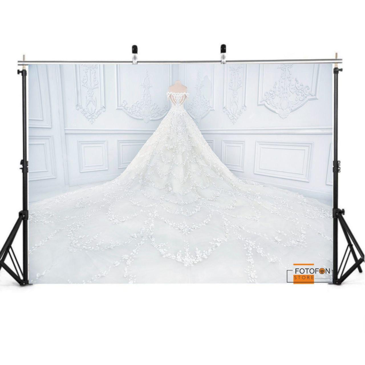 Фотофон, фон для фото вініловий студійний для весільного салону Wedding ...