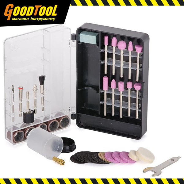 Комплект аксесуарів для гравера 42 од. INTERTOOL BT-0012 (ID#1697784294), цена: 199 ₴, купить на ...