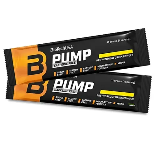Предтренировочный комплекс BioTech USA Pump Caffeine Free 11g (Tropical ...