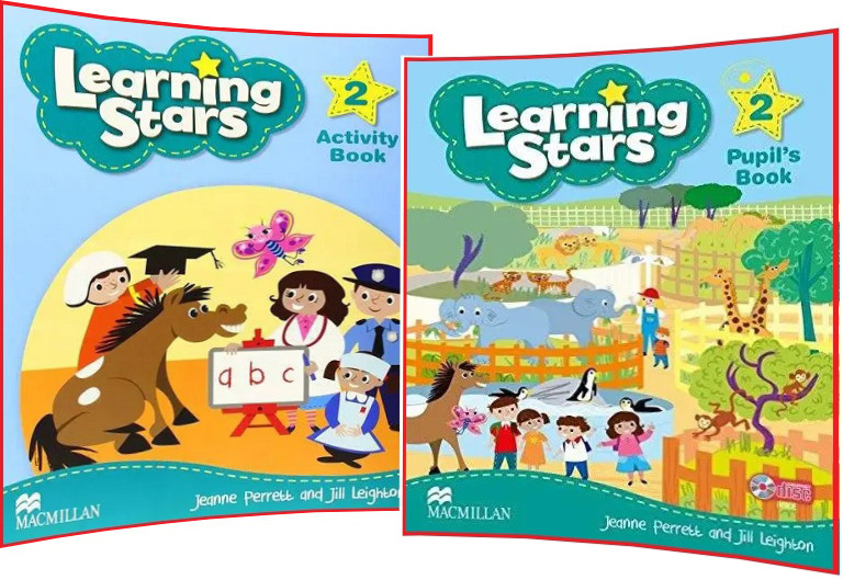 Learning Stars 2. Pupil's+Activity Book. Підручник+Зошит англійської ...