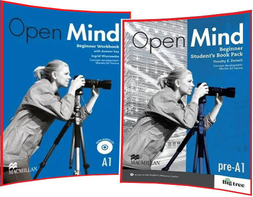 Купить Open Mind Beginner.Student's+Workbook. Підручник+Зошит ...