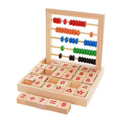 Развивающий набор первоклассника MD 1166 деревянные детские счеты, цена ...