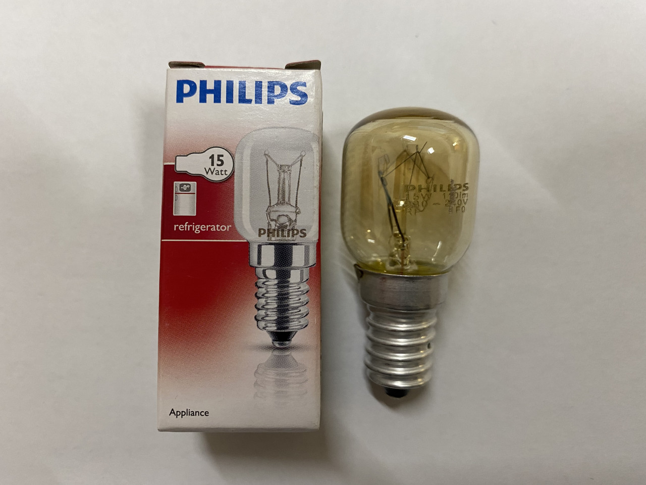 Лампа для холодильника Philips 230-240-15 E14 SES 57/25mm (refrigerator ...