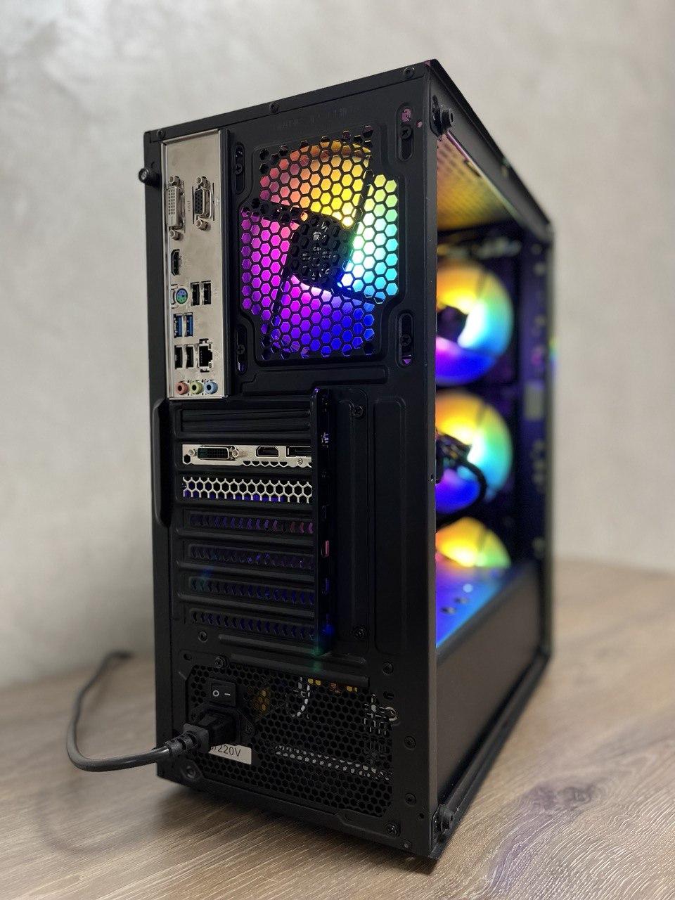 Игровой компьютер, настольный компьютер IntelCore i3 - 10100f + Palit ...