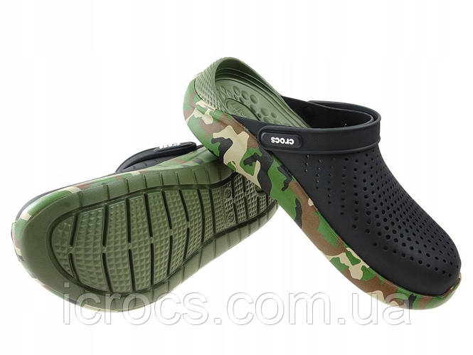 Crocs LiteRide Camo Clog оригинал США M9W11 42-43 (27 см) сабо сандалии ...