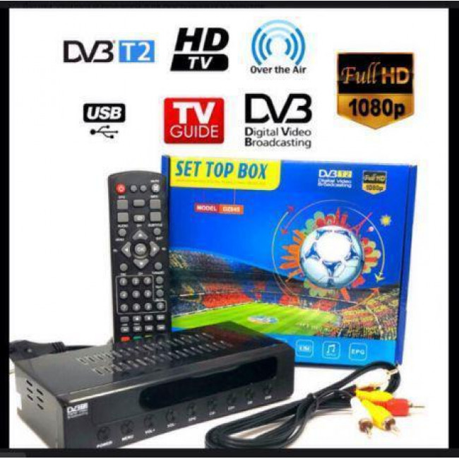 Приставка T-2 DVBT2 DZ045 | Цифровой Эфирный DVB-T2 Приемник, в Хитах ...