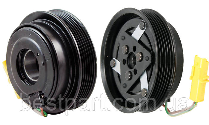 Зчеплення комплектне SANDEN SD6V12 6PK, 125 mm., 12V MERCEDES, NISSAN ...