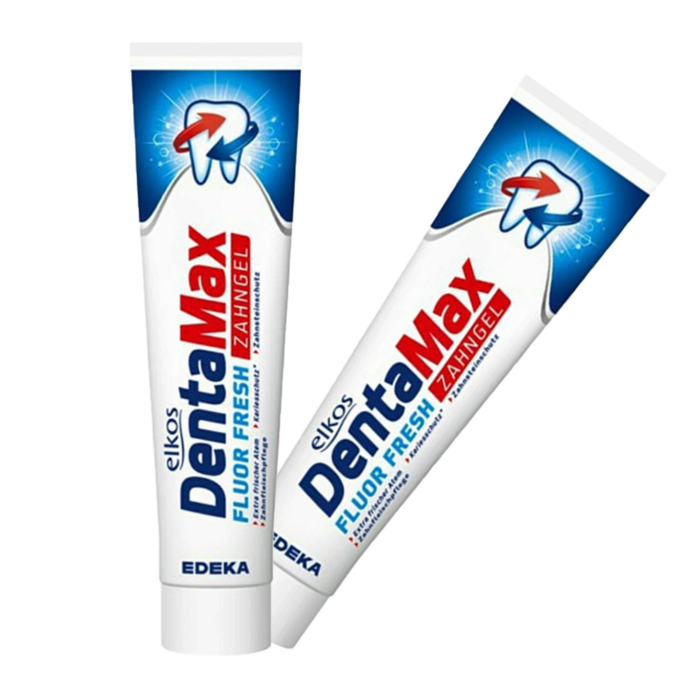 Зубна паста "Свіжий подих" Elkos Dental Denta Max Fluor-Fresh 125 мл ...