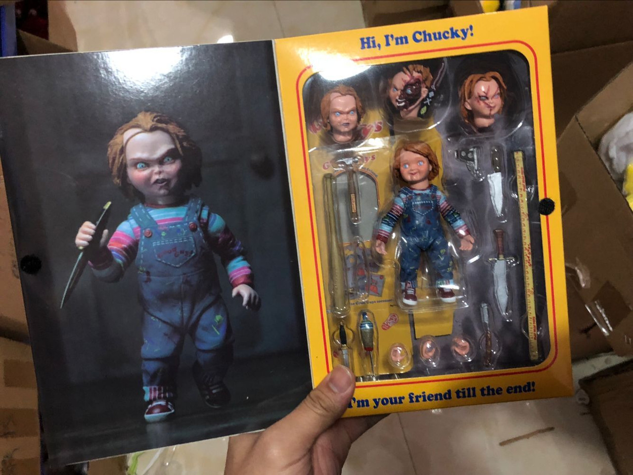Купити NECA Кукла Чакі. Фігурка з фільму Чакі. Іграшка Chucky. Чаки зі ...