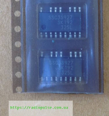 Купити Мікросхема SSC3S927 , so-16, ціна 308 ₴ - Prom.ua (ID# 1342596532)