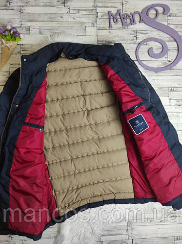 Мужская куртка Climber стеганная темно-синяя Размер 46 М, цена 720 грн ...