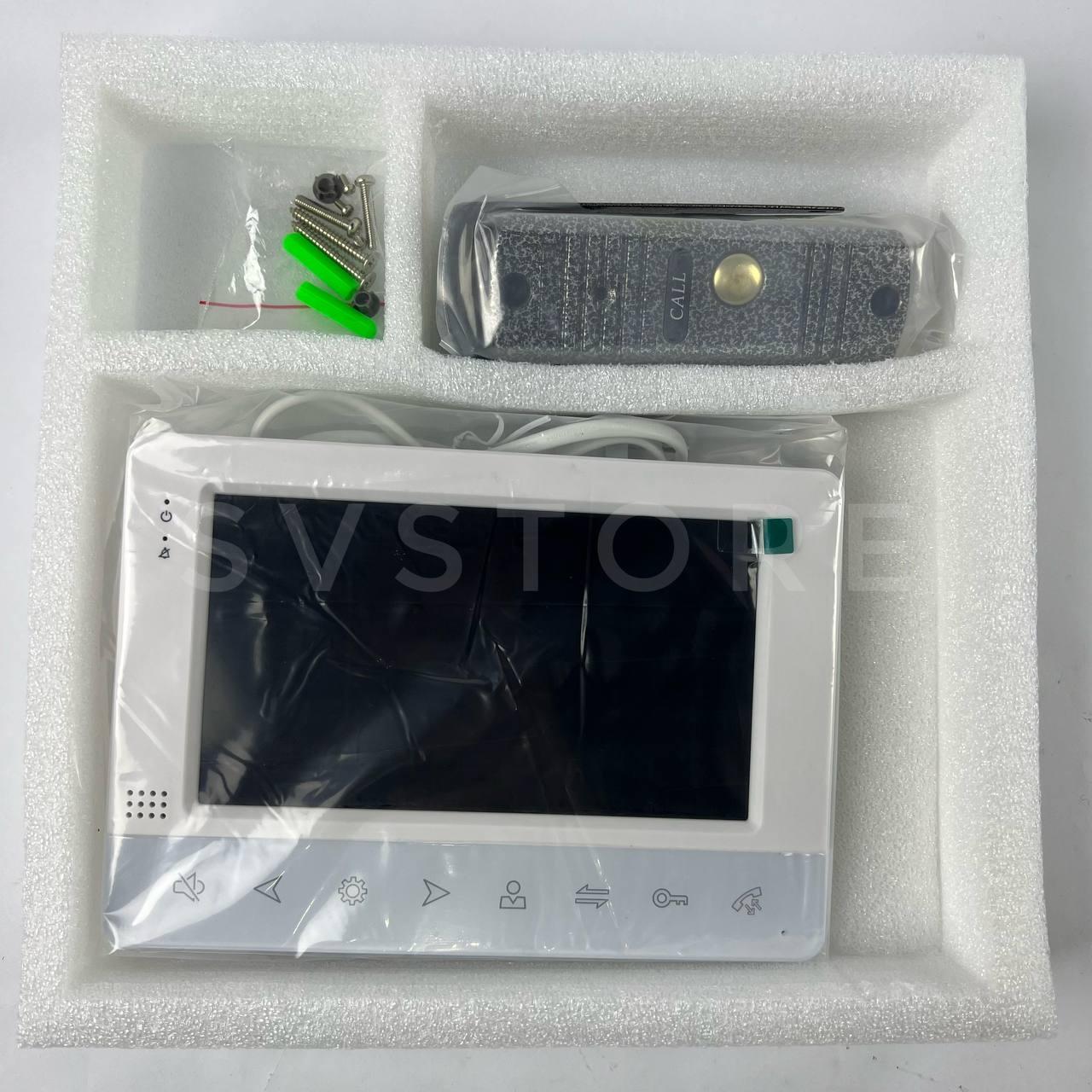 Видеодомофон для дома 7-дюймовый монитор + HD-камера Wi-Fi IP умный ...