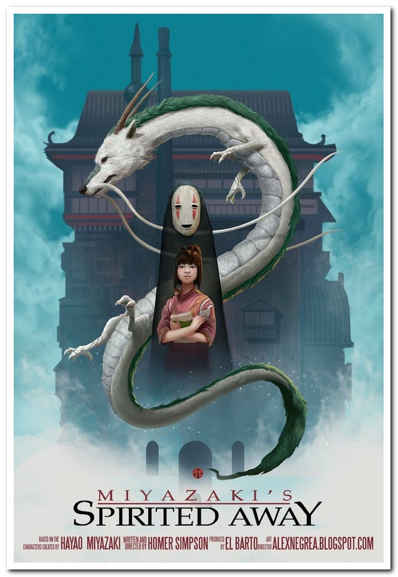 Miyazaki Spirited away. Унесённые призраками - плакат аниме, цена 29 грн — Prom.ua (ID#1700458607)