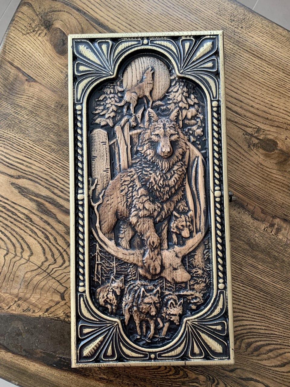 Нарди з Дерева Вовк Вовки Сімя Вовків — у Категорії Шахи Шашки Нарди на Bigl Ua 1700516049