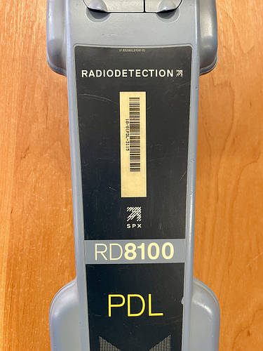 Купити Трасопошуковий комплект Radiodetection RD8100PDL з генератором ...