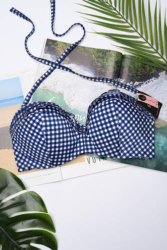 Купить Купальник женский верх в клетку р.80F 146458S, цена 115 грн ...