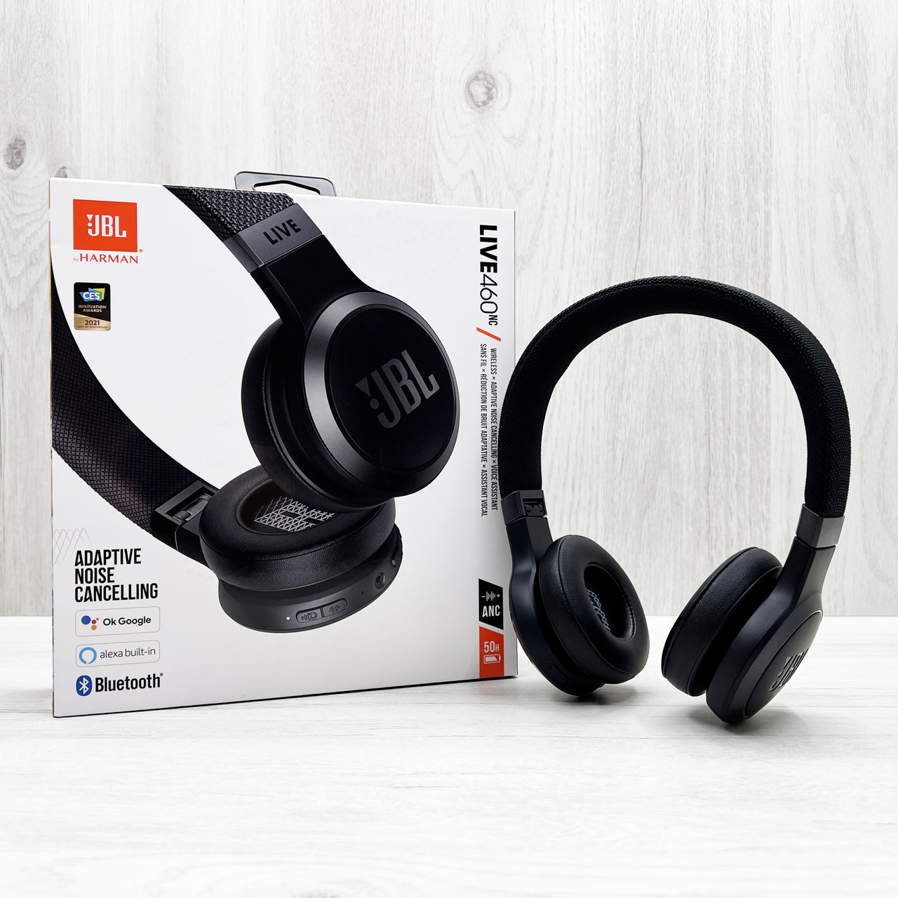 Беспроводные Наушники JBL LIVE 460NC (чёрные) — Купить Недорого на Bigl ...