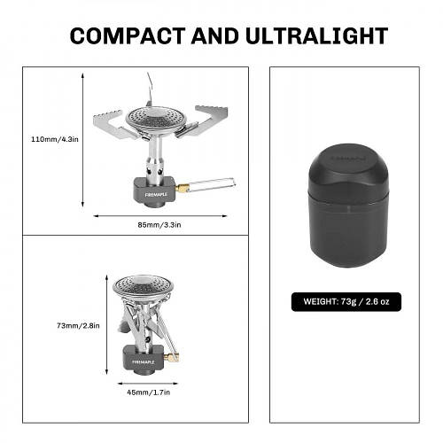 Портативная газовая горелка Fire Maple Buzz 3100 Вт, цена 850 грн ...