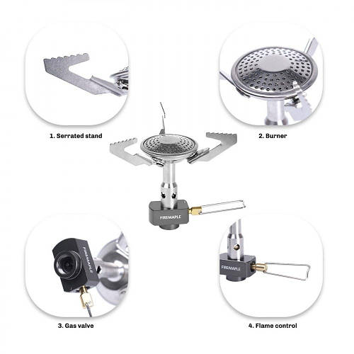 Портативная газовая горелка Fire Maple Buzz 3100 Вт, цена 850 грн ...