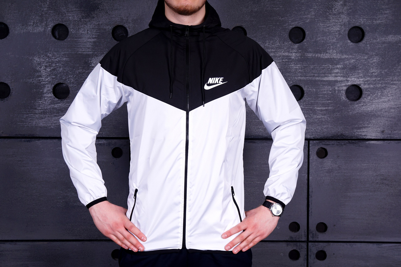 Мужская ветровка Nike стильная повседневная, мужские куртки брендовые ...