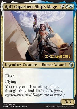 Коллекционная карта Magic: The Gathering Raff Capashen, Ship's Mage ...