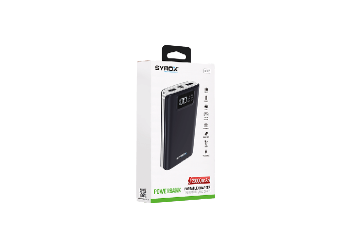 Power bank SYROX PB107 20000mAh (реальная емкость) повер банк внешний ...