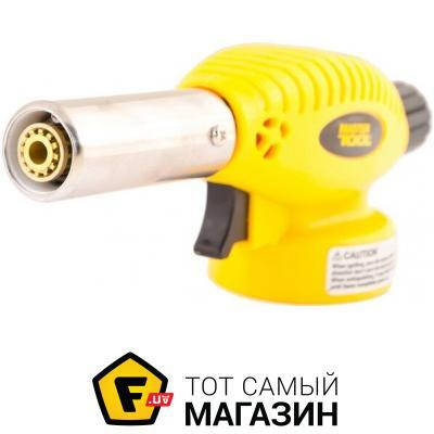 Mastertool Пальник для газового балона з п'єзопідпалом "Метеор", керамічний захист, 1300*С(44 ...