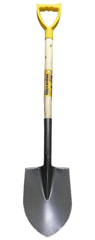 Лопата Штыковая MASTERTOOL с Черенком и Ручкой 205х280х476 Мм 1200 Мм ...