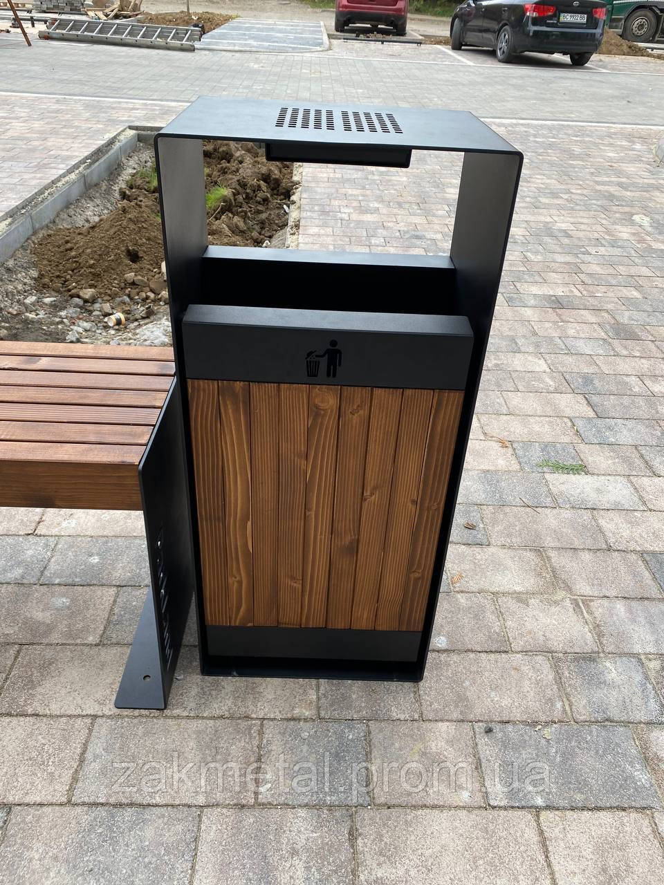 Купити Вулична урна для сміття з попільничкою Паркленд ціна 10500 ₴ Prom Ua Id 1701949676