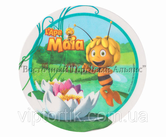 Вафельные картинки Пчела Майя Ø21 см. - Modecor, цена 25 грн — Prom.ua (ID#21913039)