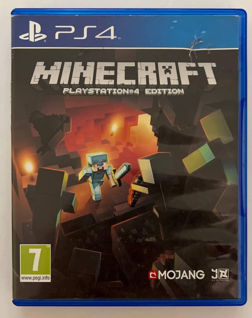 Minecraft: PlayStation 4 Edition, Б/У, русская версия - диск для ...