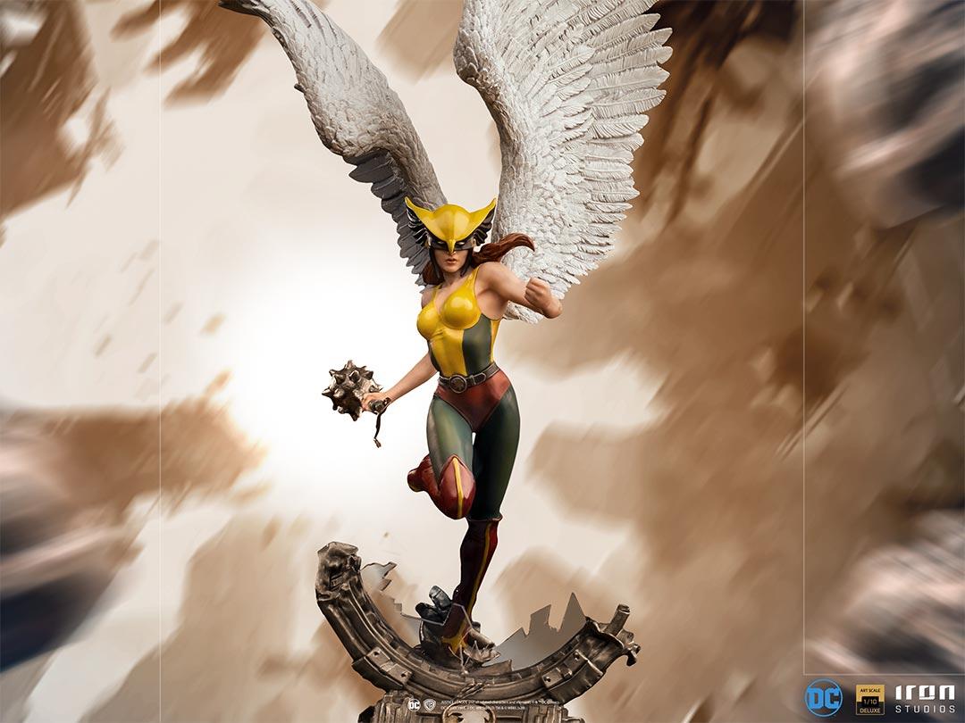 Купить Статуетка Dc Comics Hawkgirl Deluxe Art Scale 1 10 Дівчина
