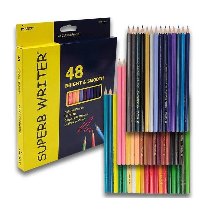 Олівці 48кол. Marco Superb Writer 4100-48CB - купити за найкращою ціною ...