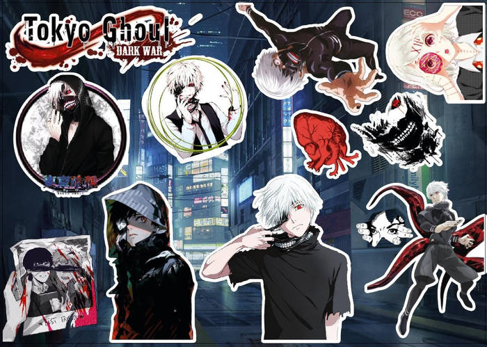 Купить Наклейка А4 Вырезай и украшай "Токийское чудовище" 21*30см, 665015, цена 17 грн — Prom.ua ...