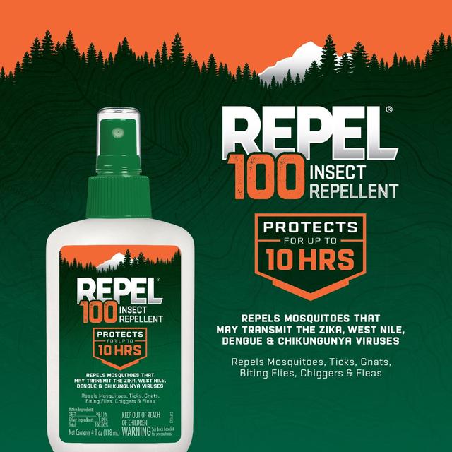 REPEL 100 Insect Repellent. 10 US. 100 Deet. 100 Dez Express Advion 1200263788
