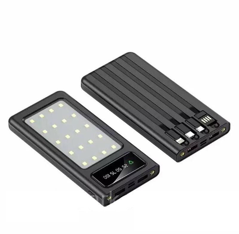 Power Bank Camping 20000 Mah Черный USB Тонкий,УМБ,павер Банк Повер ...