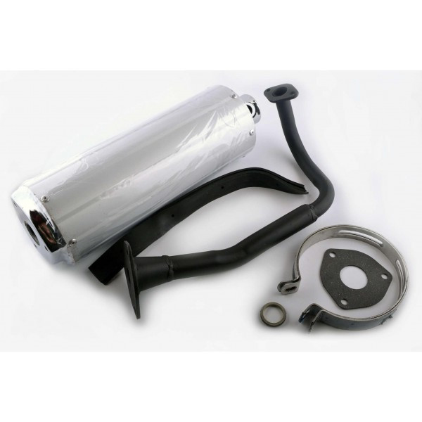 Купить Глушитель 4х.-тактный на китайский скутер gy6 50 кубов +колено ...