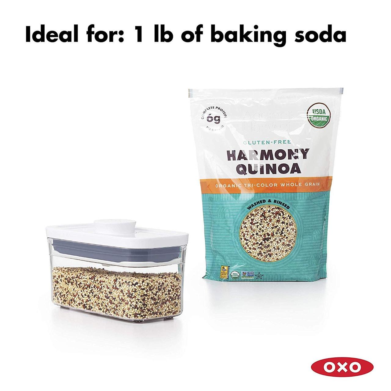 Купить 11235000 Герметичний контейнер 0,4 л OXO GG POP 2.0 Slim Rectangle Mini, цена 450 ...