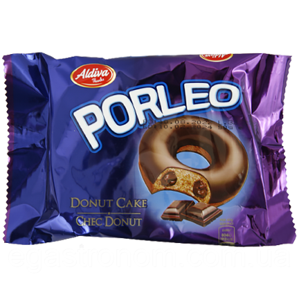 Купити Донат в шоколадній глазурі Алдіва порлео Aldiva porleo donut 40g ...