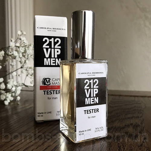 Купить Тестер Carolina Herrera 212 Vip Men 60мл (Каролина Эррера 212 ...
