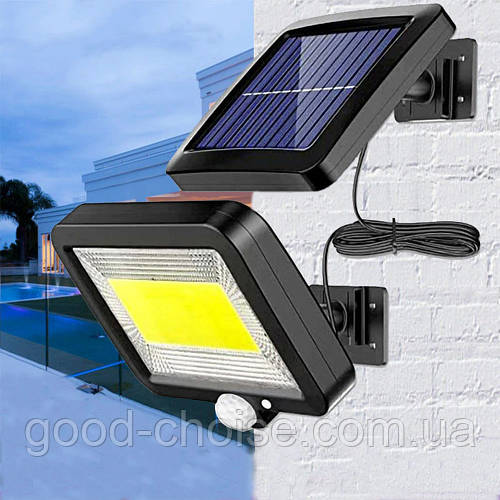 Купить Уличный Led фонарь Sl F100 на солнечной батарее Настенный светильник с датчиком