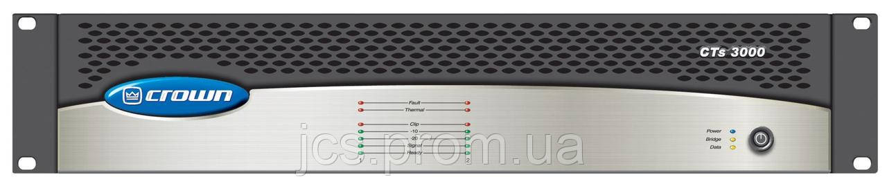 Купить Усилитель мощности Crown CTS3000, цена 117705 грн — Prom.ua (ID#1703532522)