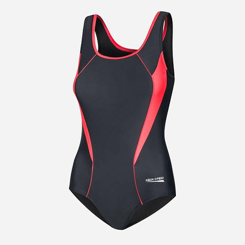 Купить Купальник слитный женский Aqua Speed Kate 413-36 42 (XL) Серый ...